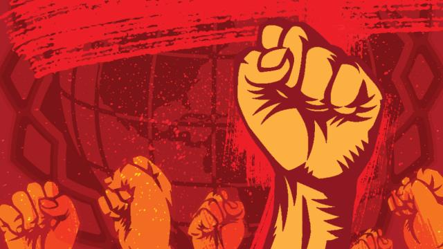 The RIOTS are the attempted COMMUNIST UPRISING