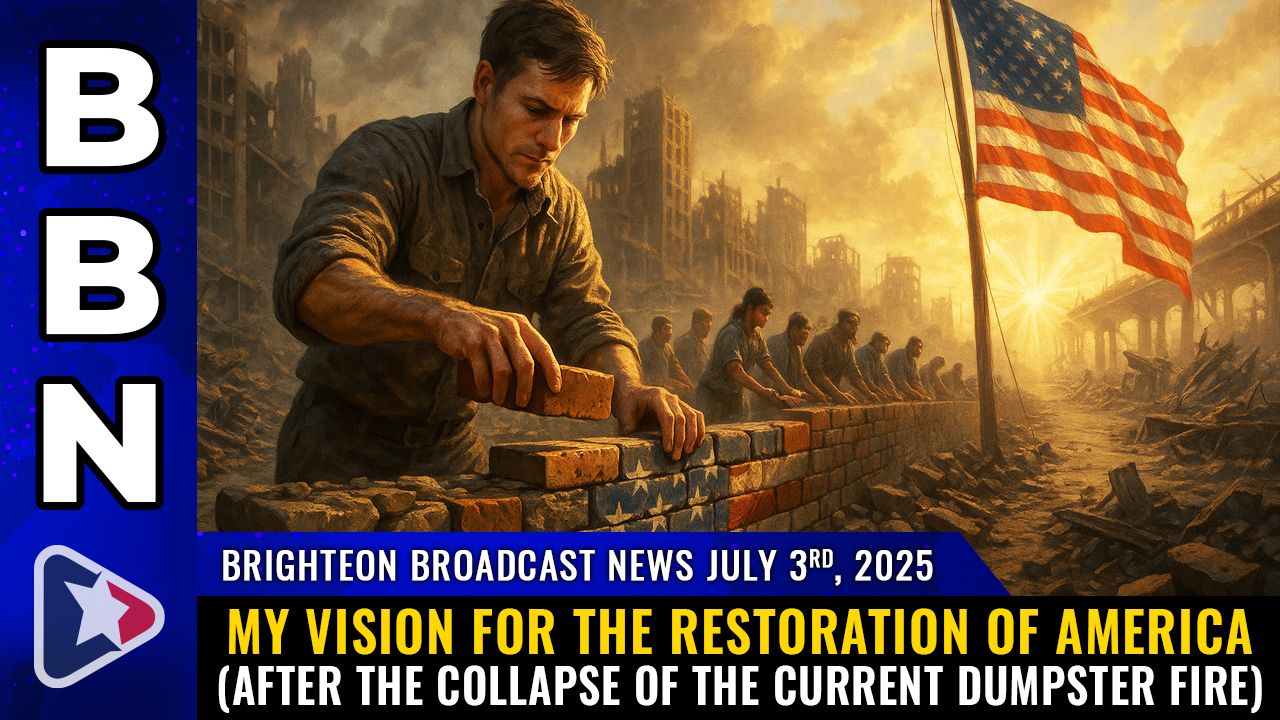 My vision for the RESTORATION OF AMERICA (after the collapse of the ...